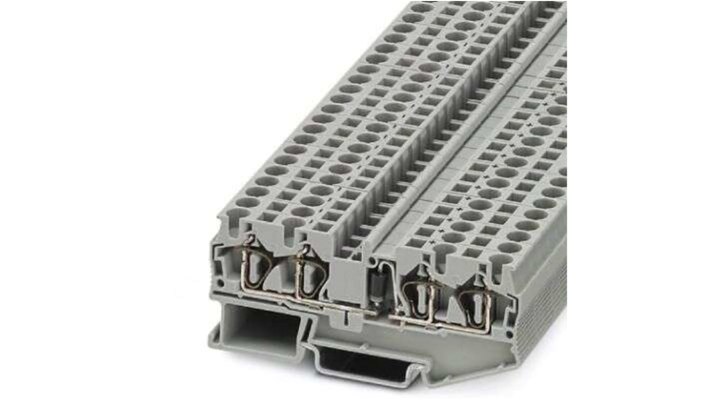 3037795 | Phoenix Contact ST 4-QUATTRO-DIO 1N 5408/R-L Series Grey ...