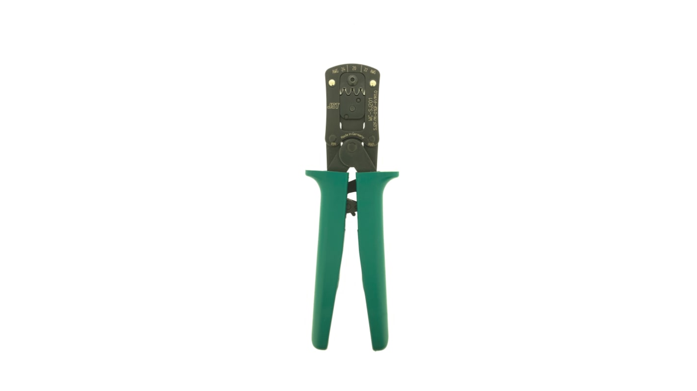 WC-SJ201 | JST WC Hand Ratcheting Crimp Tool for SJ2F Contacts, SJ2M Contacts, 0.5mm² Wire | RS