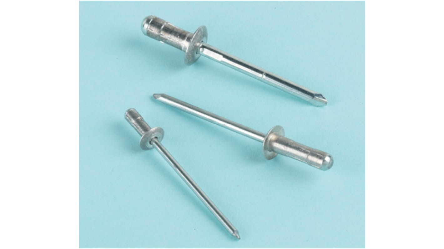 01661-00613 | Avdel Aluminium Alloy Blind Rivet, 4.8mm | RS
