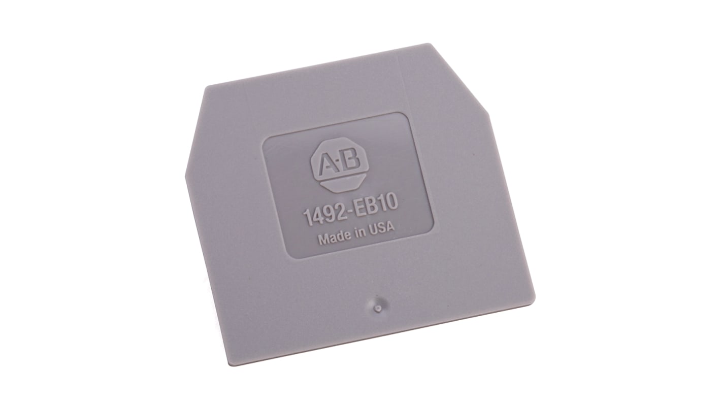 1492-EB10 | Rockwell Automation, 1492 End Barrier for use with 1492-W6, W10, W16S, WG6, WG10S ...