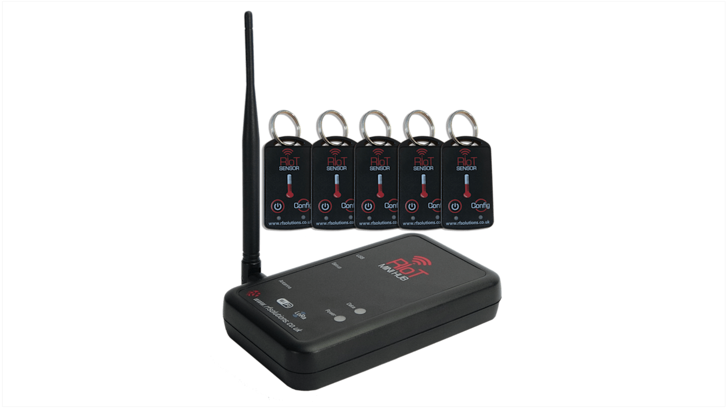 RF Solutions Remote Control Base Station RIOT-SYSTEMP-8S5, Transceiver ...