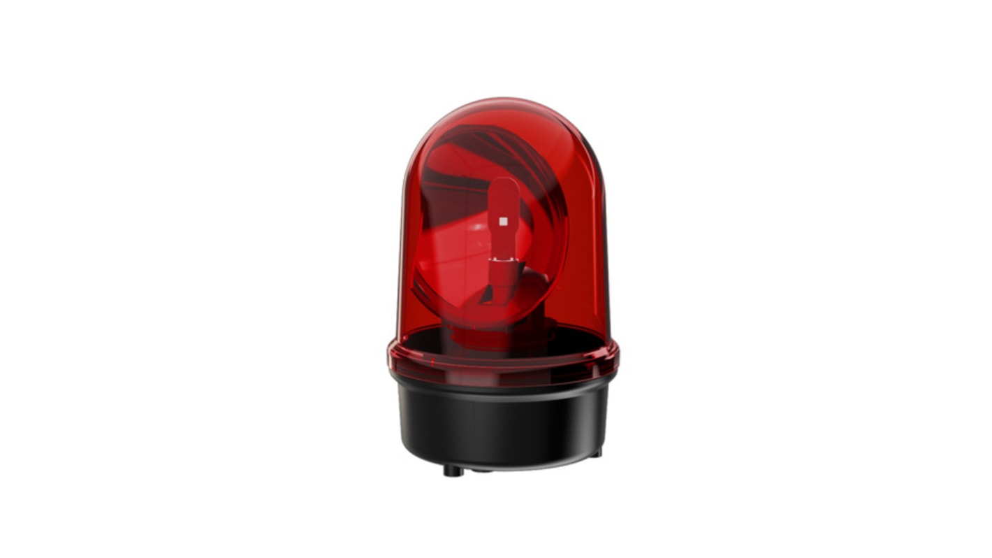 883.130.60 | Werma Red Rotating Beacon, 115 → 230 V, Base Mount, LED ...
