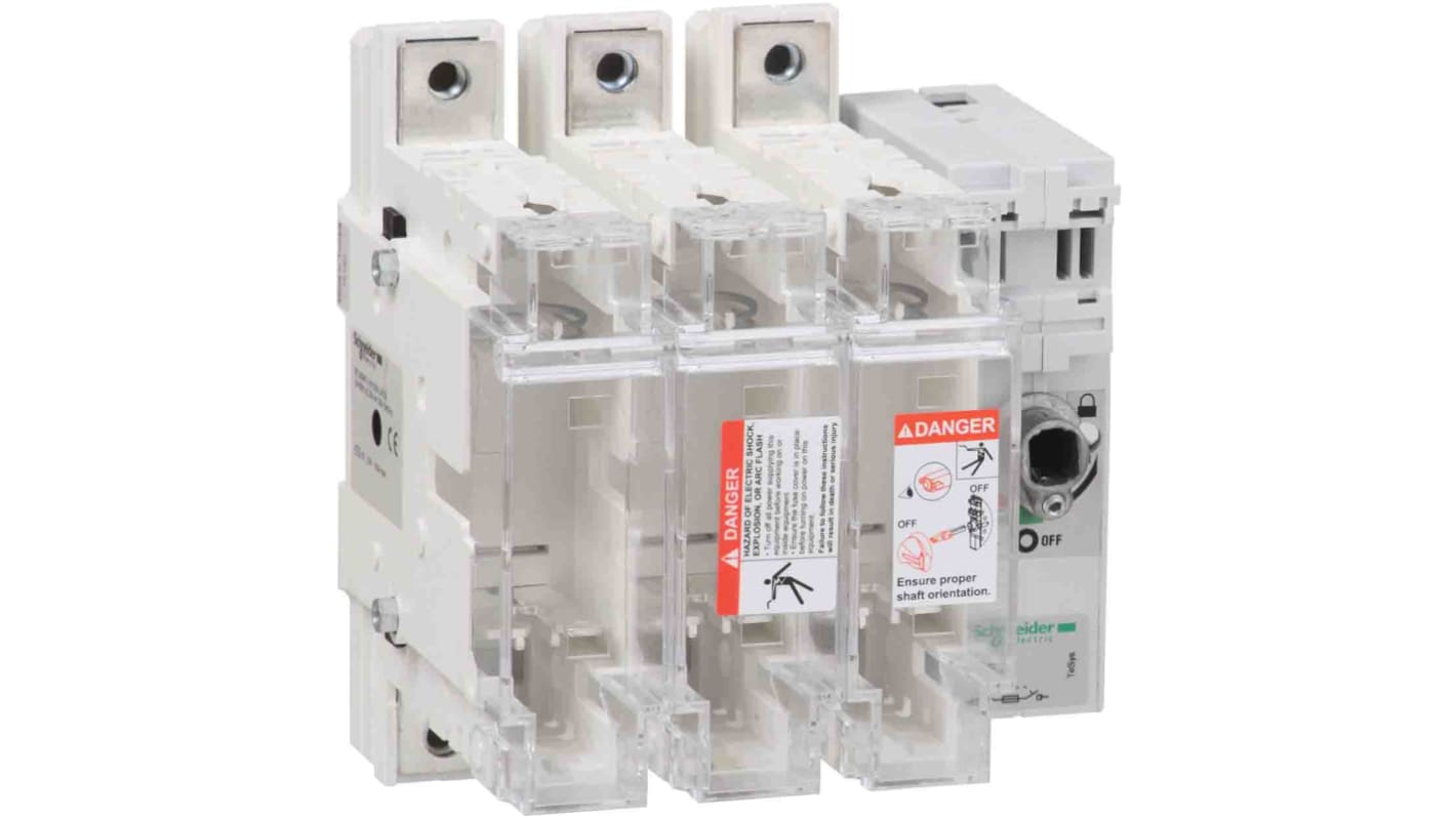 GS2QQ3 | Schneider Electric Fuse Switch Disconnector, 3 Pole, 400A Max ...