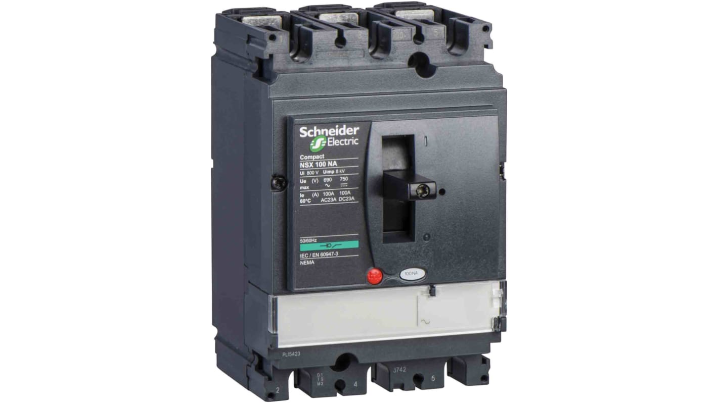 LV429629 | Schneider Electric 3P Pole Switch Disconnector - 100A ...