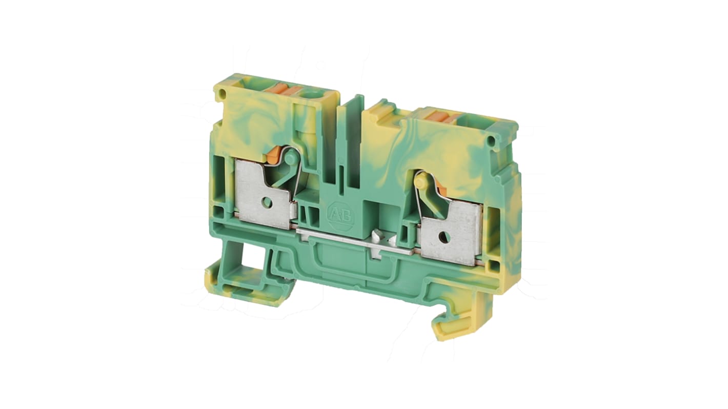 1492-PG6 | Rockwell Automation 1492-P Series Green/Yellow Feed Through ...