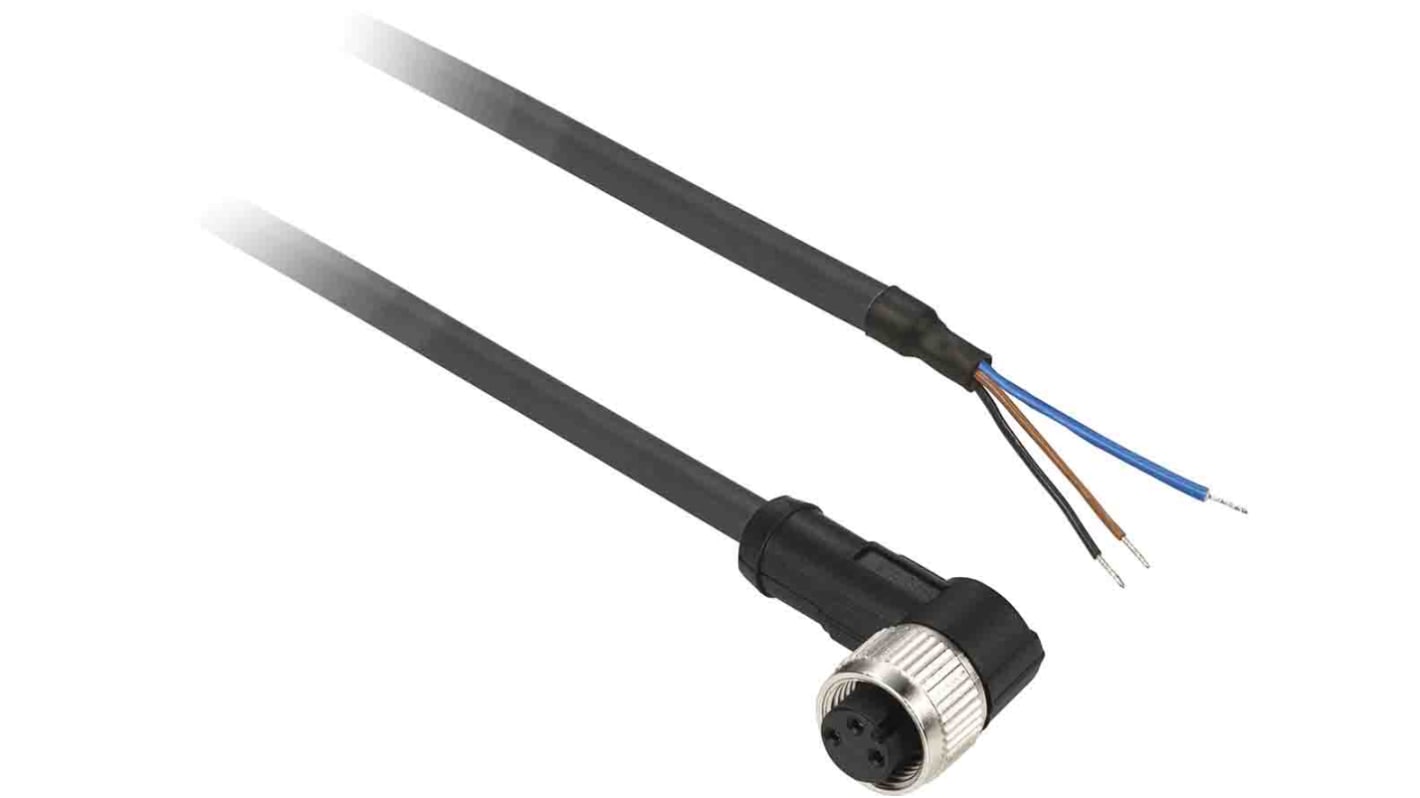 XZCP0366L5 | Telemecanique Sensors Right Angle Female 3 way M8 to ...