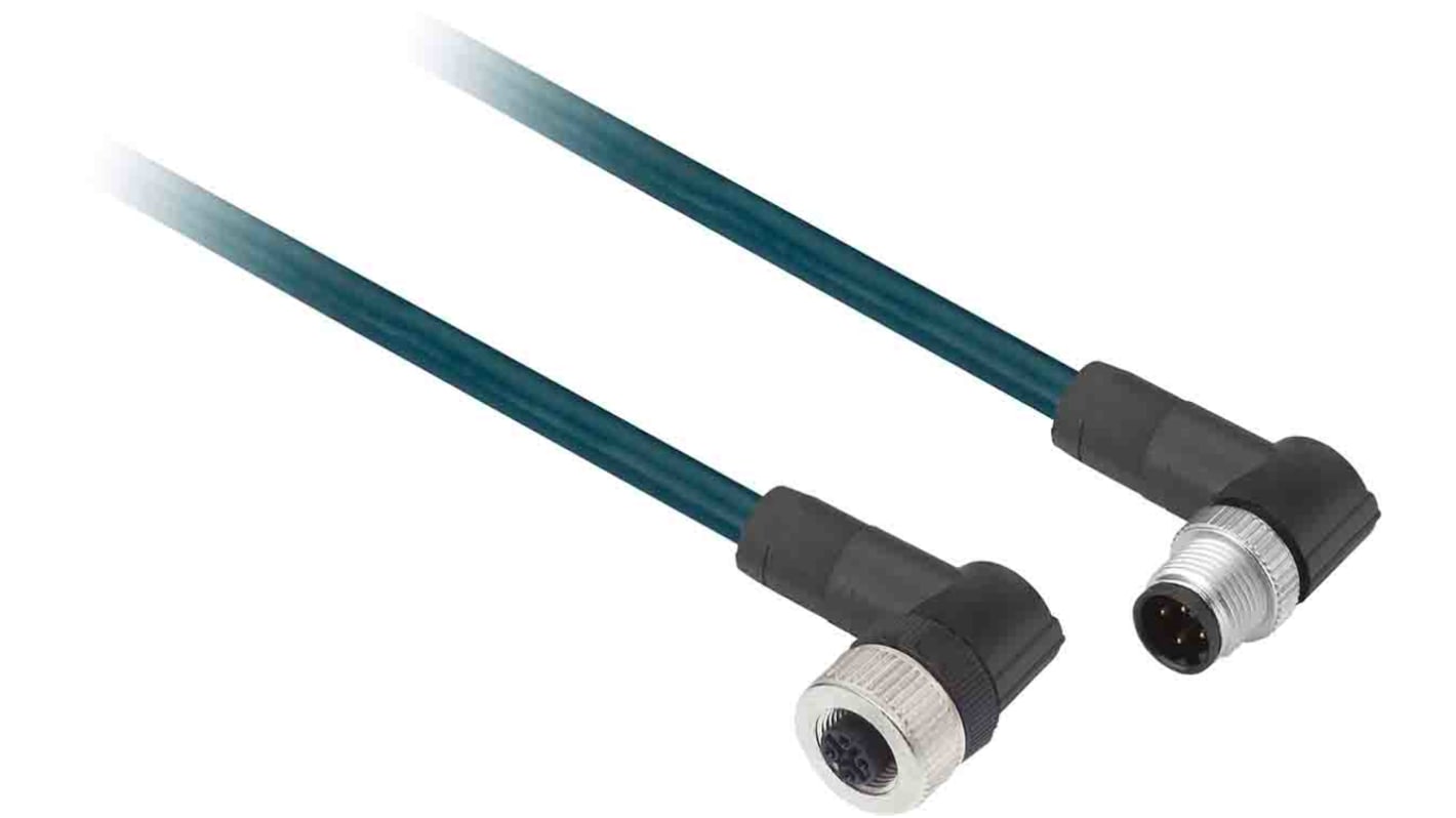 XZCR1512041C2 | Telemecanique Sensors Straight Male 4 way M12 to ...