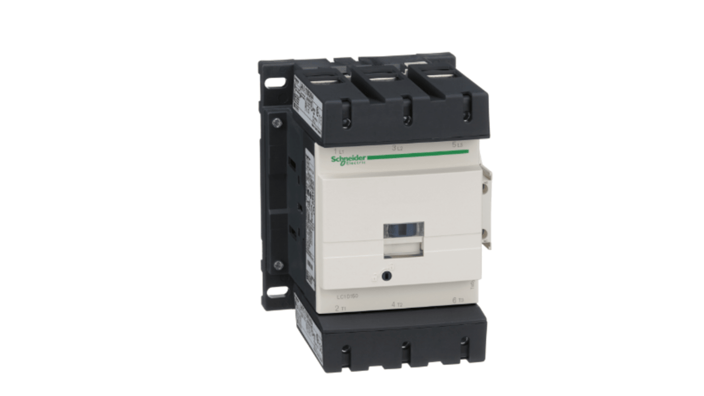 LC1D150U7 | Schneider Electric TeSys D Contactor, 240 V Coil, 3-Pole ...