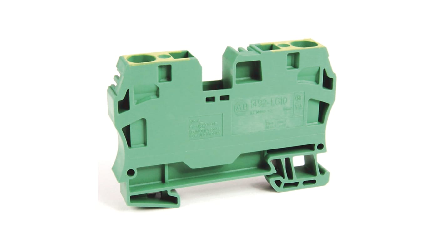 1492-LG10 | Rockwell Automation 1492 Series DIN Rail Terminal Block ...