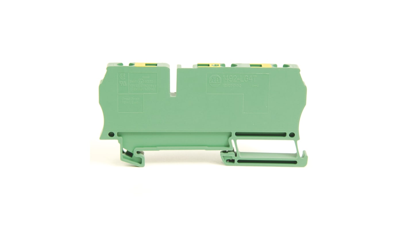 1492-LG4 | Rockwell Automation 1492 Series DIN Rail Terminal Block ...