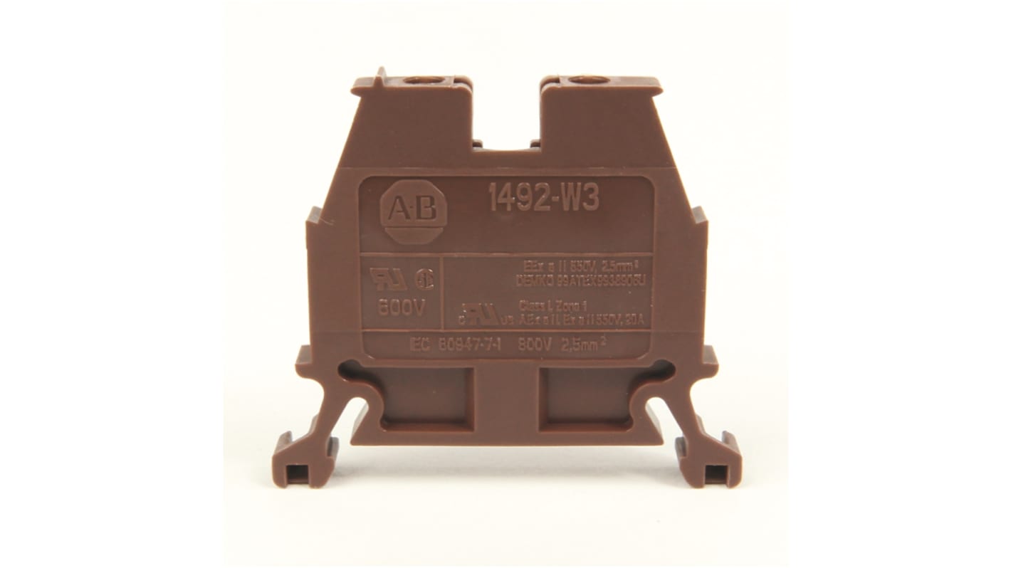 1492-W3-B | Rockwell Automation 1492-W Series Blue Feed Through ...