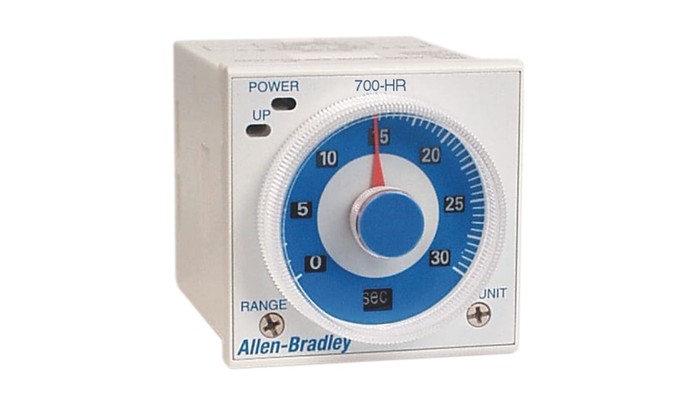 700-HRM12TU24 | Rockwell Automation Timer Relay, 24 → 48V ac, 2-Contact ...