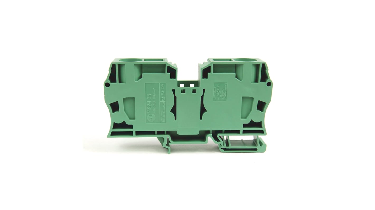 1492-L35-W | Rockwell Automation 1492 Series White DIN Rail Terminal ...