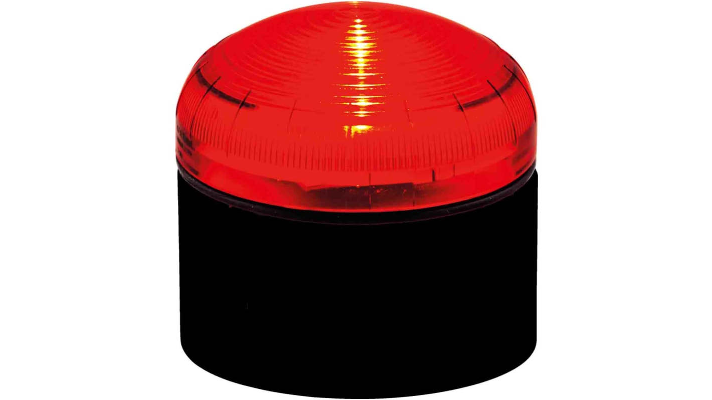 RS PRO Red Multiple Effect Beacon, 12 → 24 V, Screw Mount, LED Bulb ...
