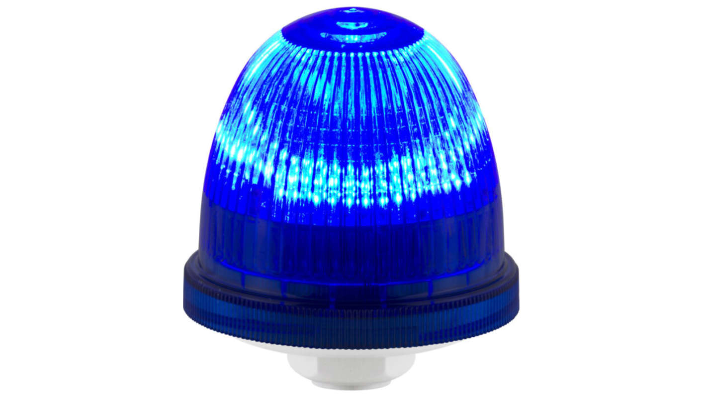 RS PRO Blue Multiple Effect Beacon, 12 → 24 V, Panel Mount, LED Bulb ...