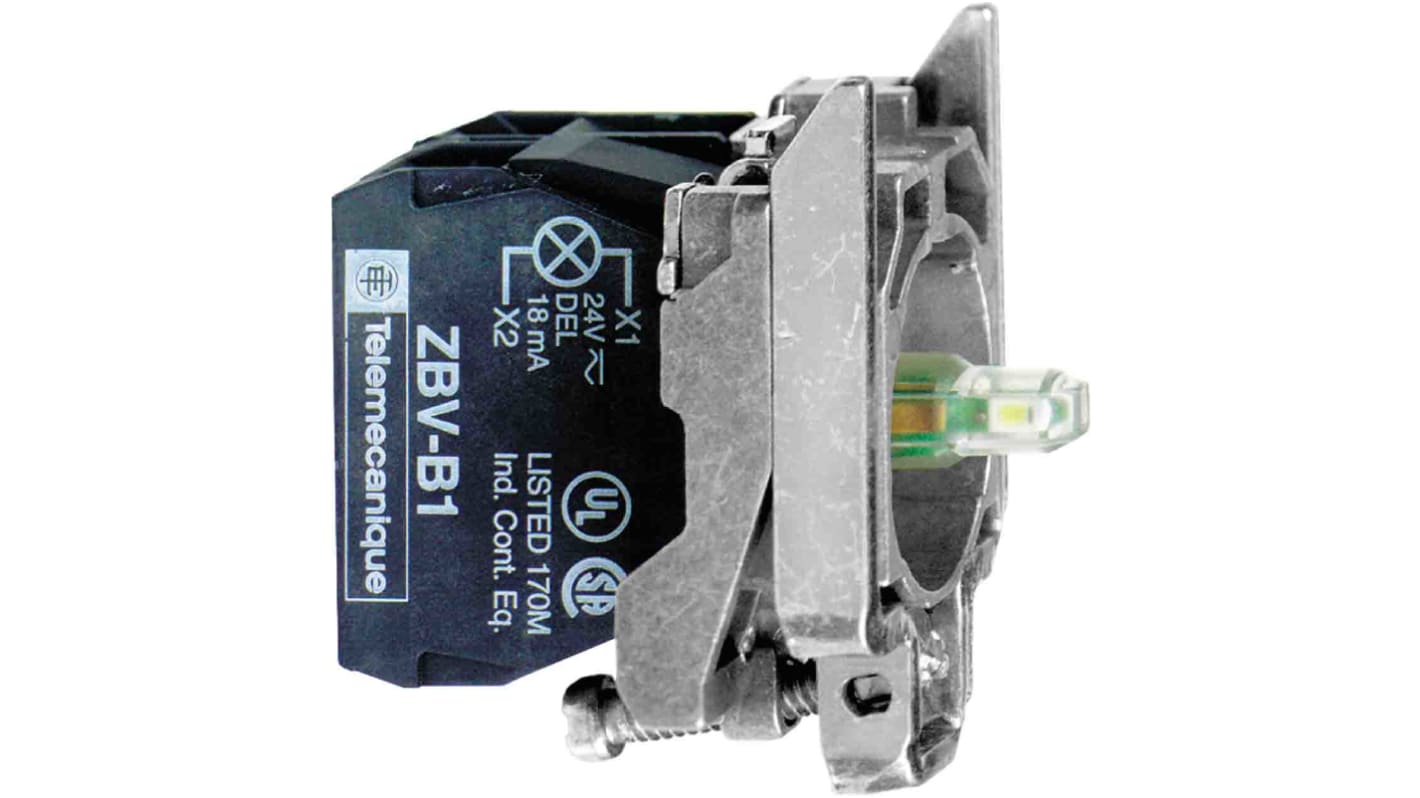 ZB4BW0G65 | Schneider Electric ZB4 Series Contact Block, 120V, Blue ...