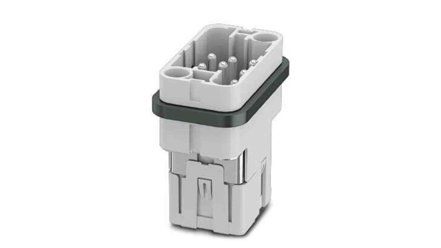 1079553 | Phoenix Contact Heavy Duty Power Connector Insert, 16A, Male ...