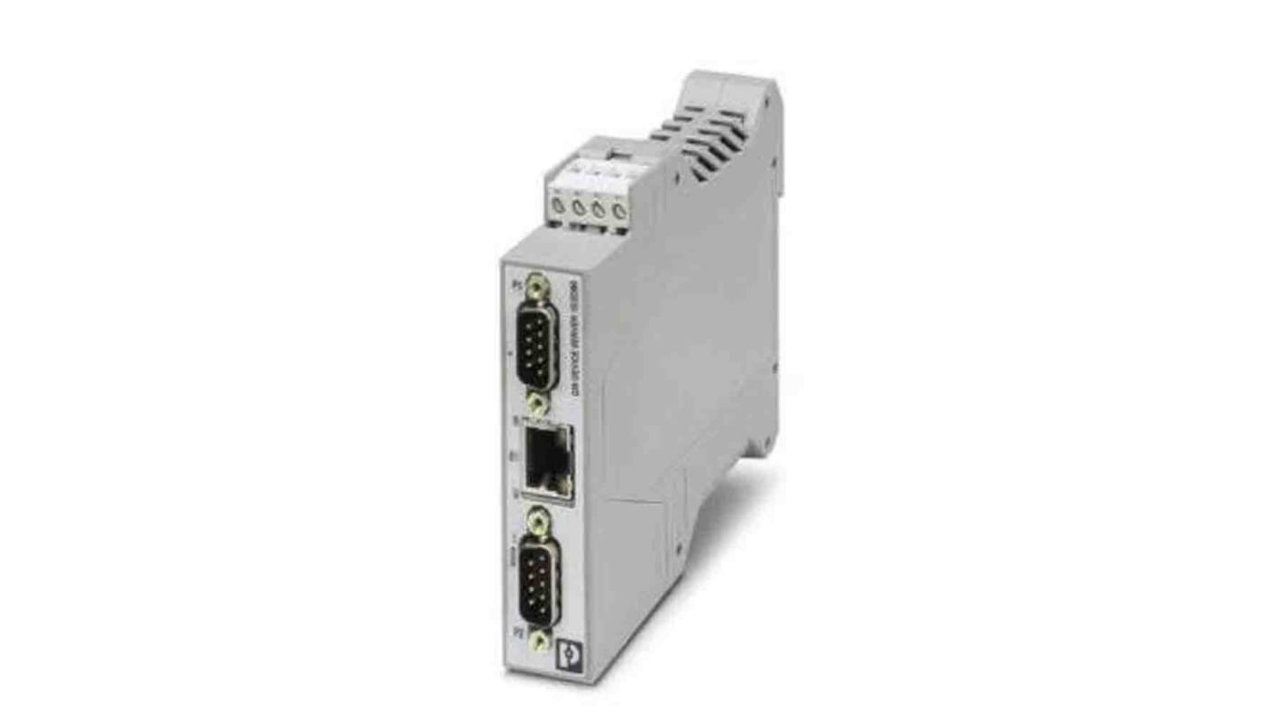 1105708 | Phoenix Contact Serial Device Server, 1 Ethernet Port, 2 ...