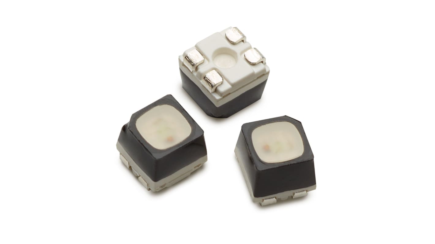 Broadcom2.6 V, 3.6 V RGB LED PLCC SMD, ASMB-MTB ASMB-MTB0-0B3A2 | RS