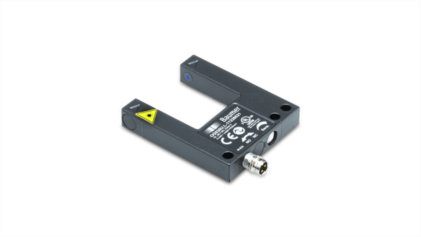 OG030U.L-GW1O.7WL | Baumer Fork Sensor Photoelectric Sensor, Fork ...