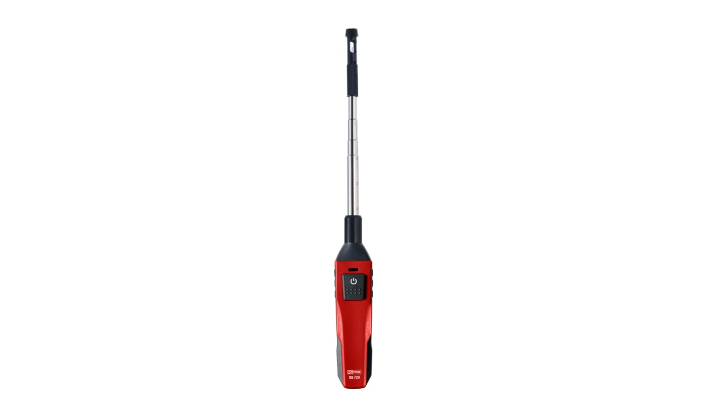 RS PRO RS-72H Hotwire Probe, 30m/s Max, Measures Air Flow, Air Velocity ...