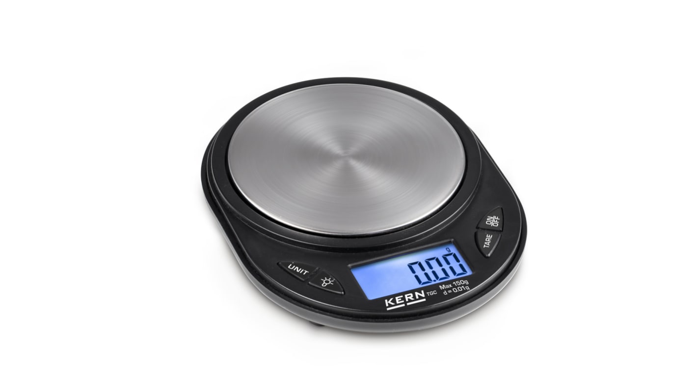 Kern TGC 150-2 Pocket Weighing Scale, 150g Weight Capacity | RS