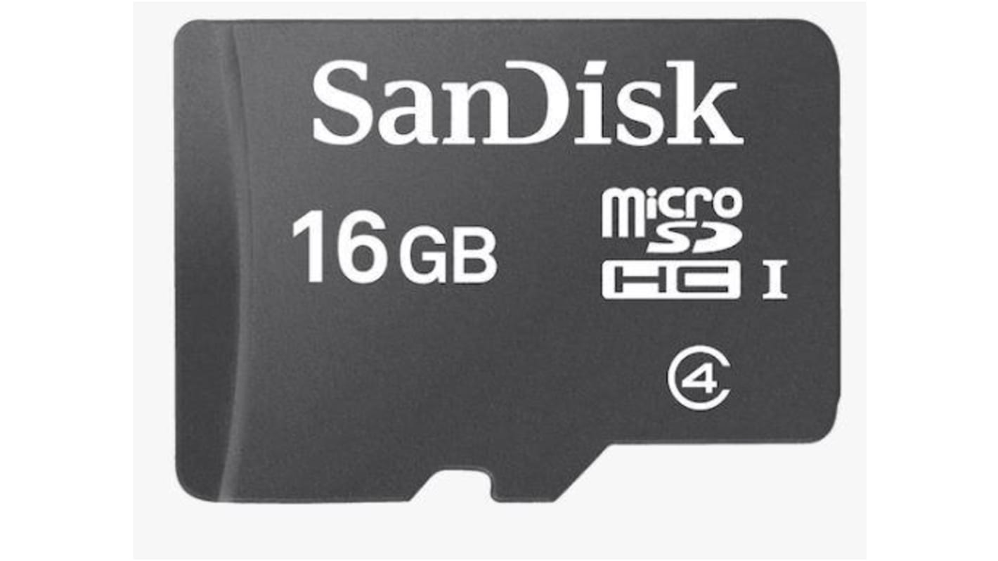 SDSDQAD-016G | Sandisk 16 GB MicroSDHC Micro SD Card, Class 10 | RS