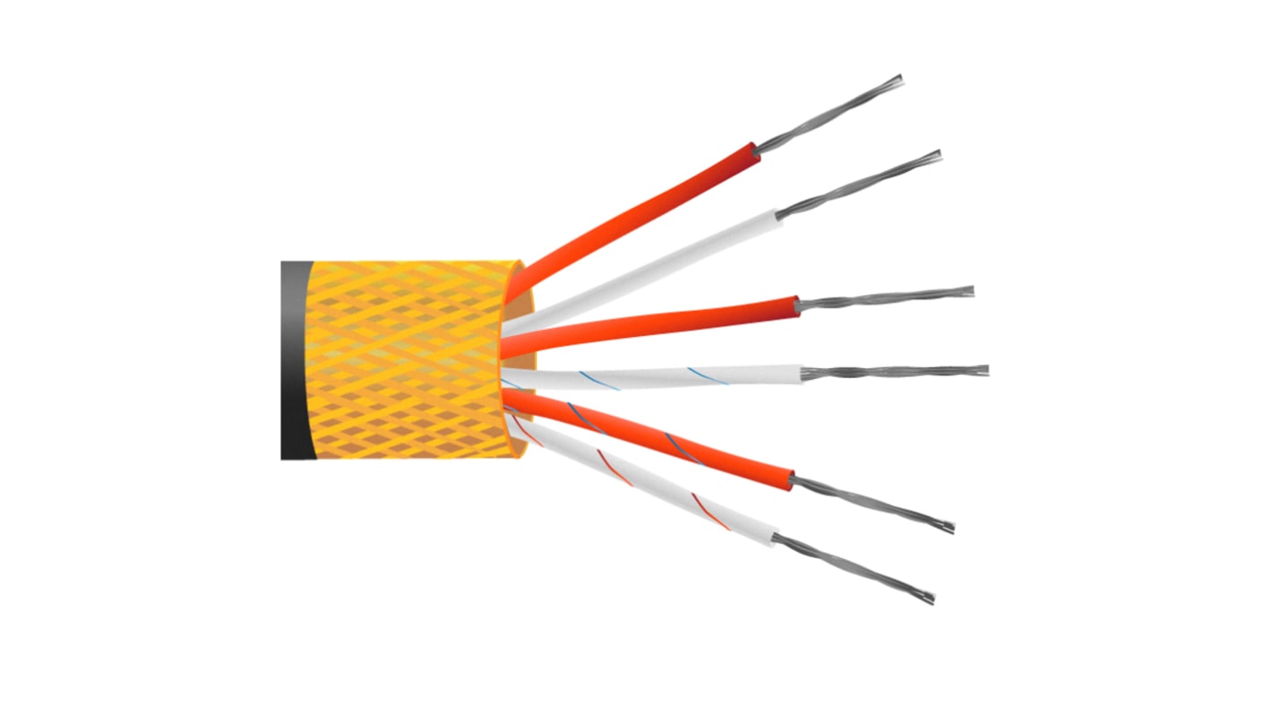 RS PRO Type RTD Resistance Thermometer Detector (RTD) Wire, 100m ...