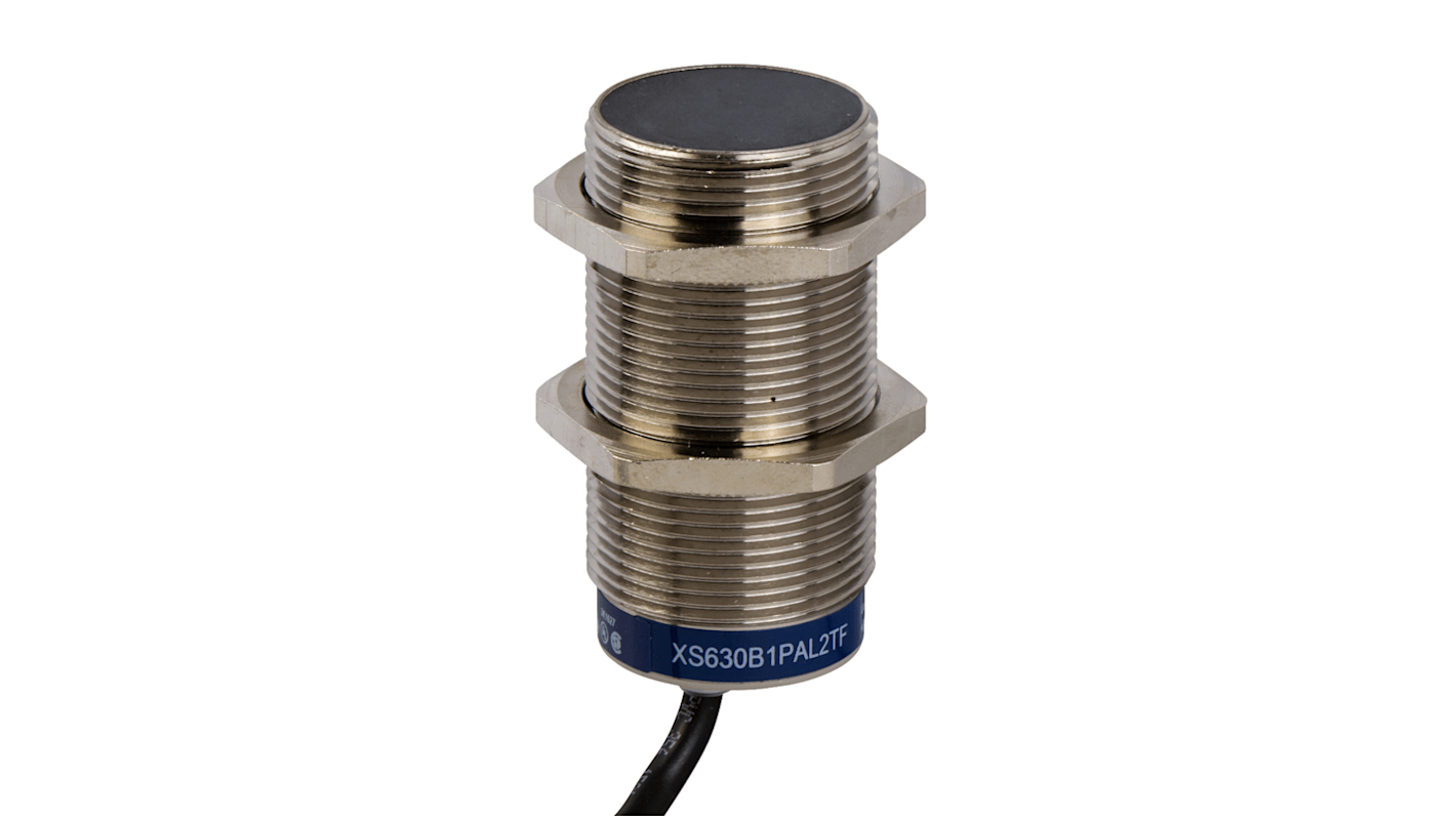 XS630B1PAL2TF | Telemecanique Sensors Inductive Barrel-Style Proximity Sensor, M30 x 1.5, 15 mm ...
