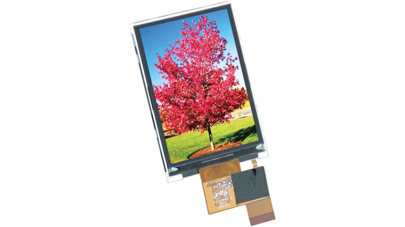 Display Visions EA TFT028-23AINN TFT TFT LCD Display / Touch Screen, 2.8in, 240 x 320pixels | RS
