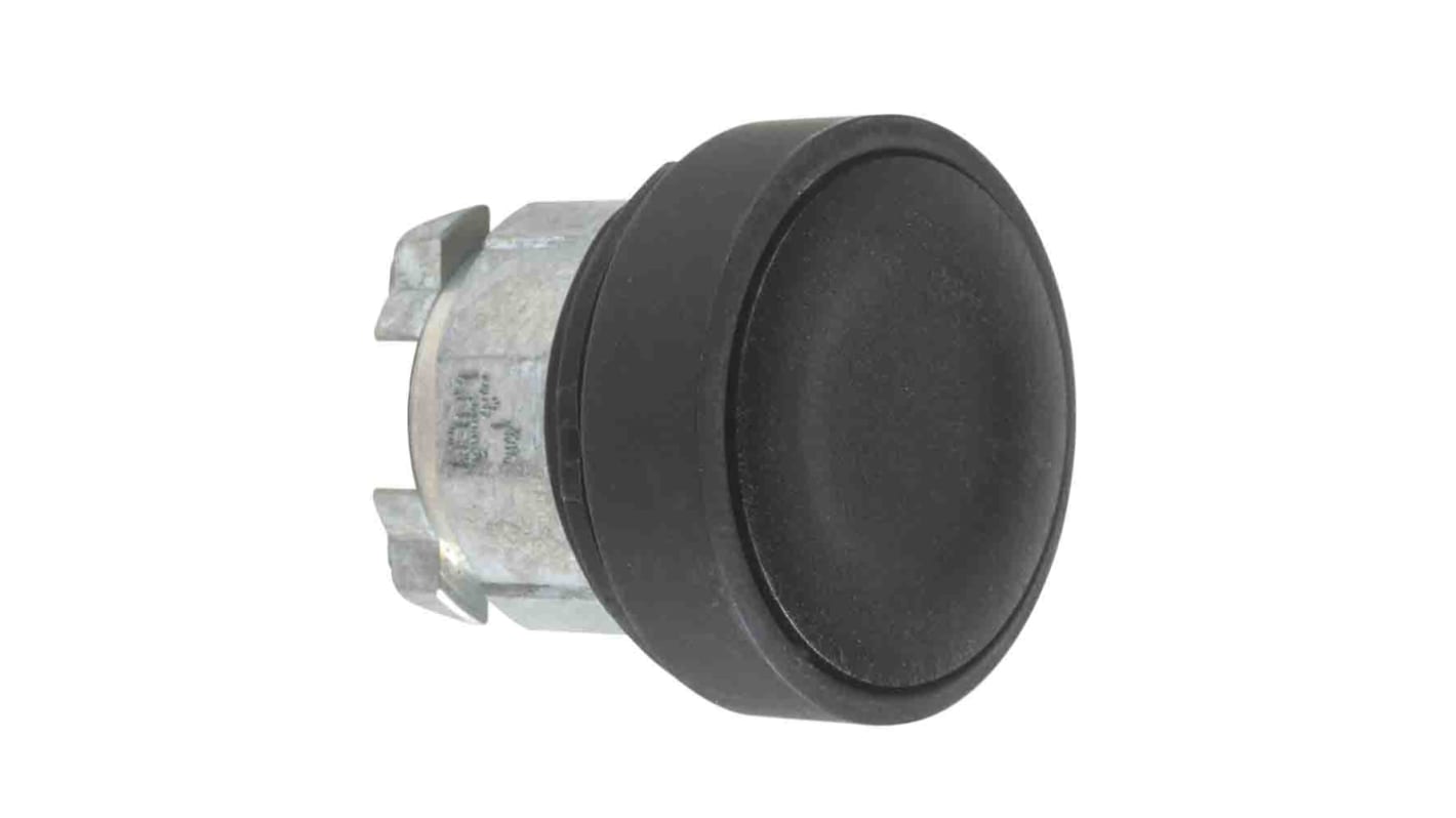 ZB4BA27 | Schneider Electric Harmony XB4 Series Black Momentary Push ...