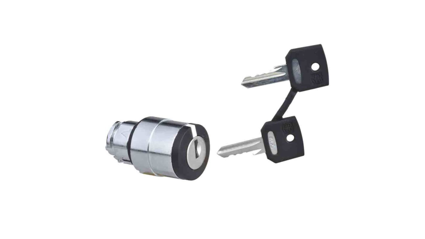 ZB4BG09 | Schneider Electric ZB4 3-position Key Switch Head, Latching ...