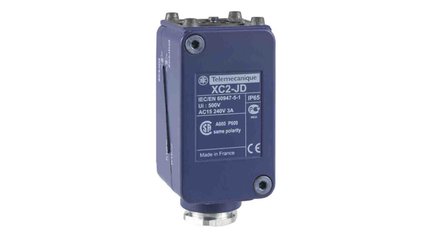 ZC2JD28 | Telemecanique Sensors Limit Switch, 2CO, IP65, DP, Metal ...