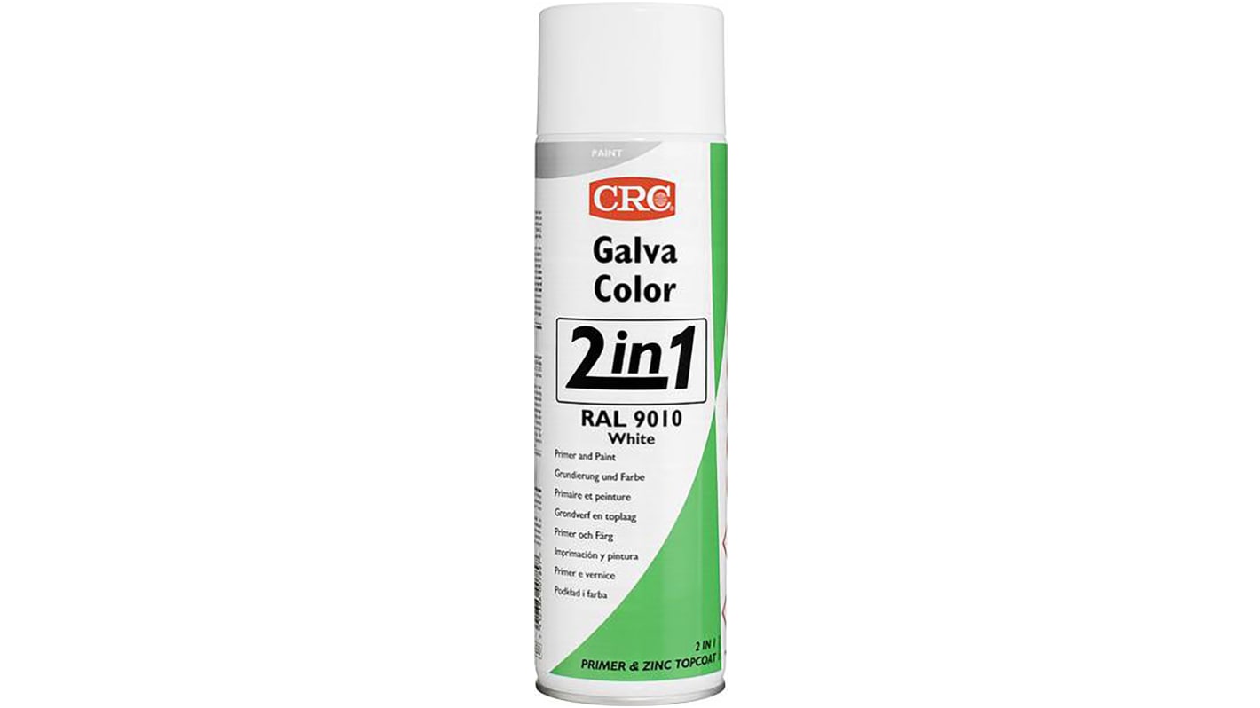 20587 | CRC White 500 ml Can GALVACOLOR 9010 Rust & Corrosion Inhibitor ...