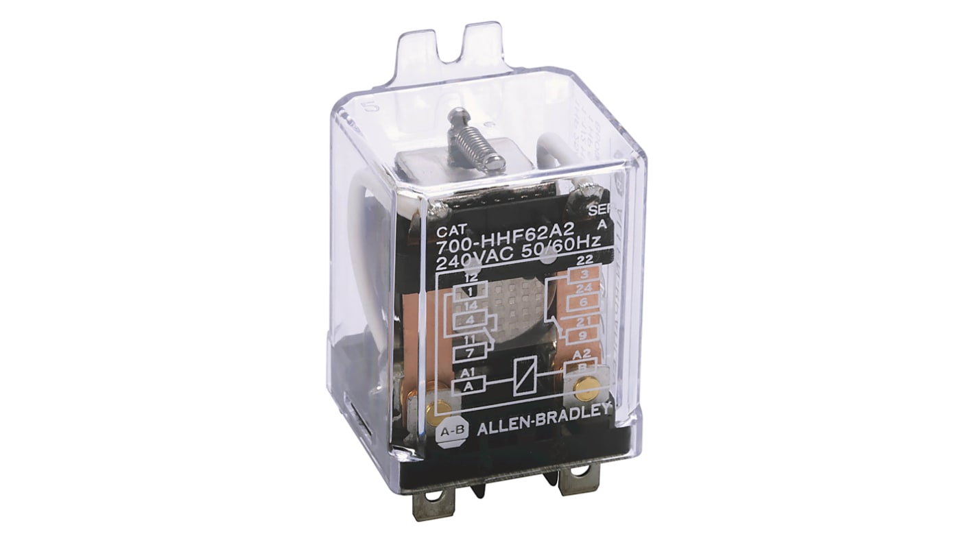 700-HHF62Z24 | Rockwell Automation Flange Mount Non-Latching Relay, 24V ...
