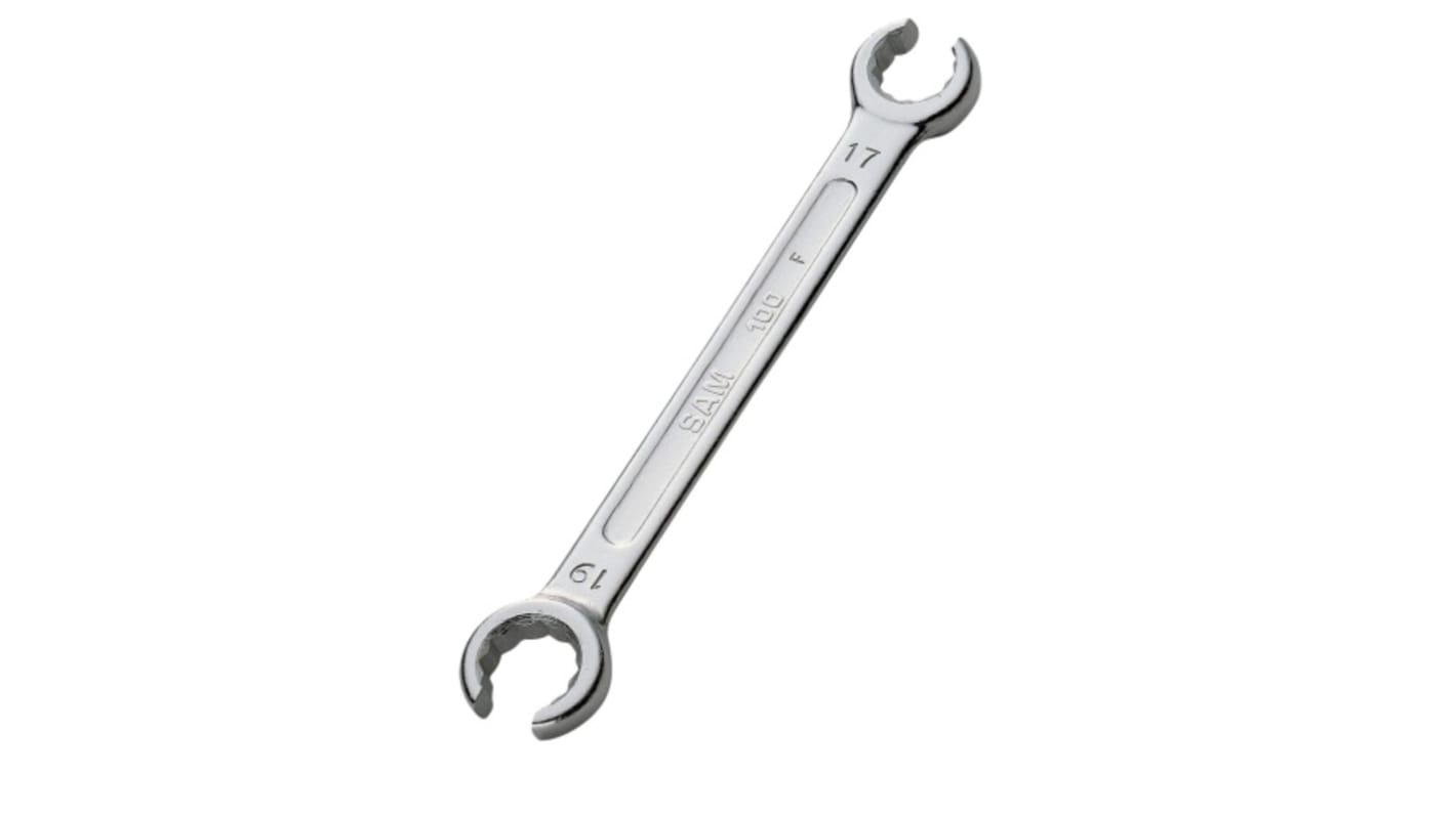 100F-12X13 | SAM Double Ended Open Spanner, 12mm, Metric, No, Double ...