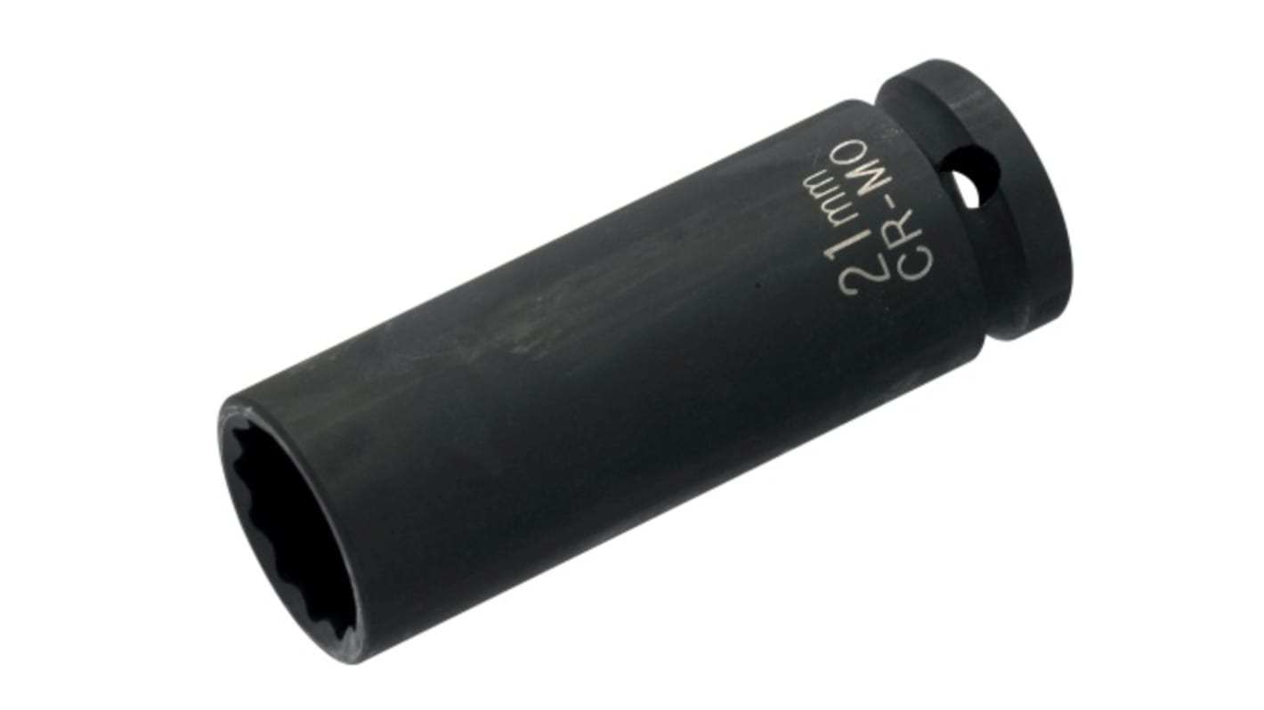 19143-16 | SAM 1/2in, Impact Socket, 85 mm length | RS