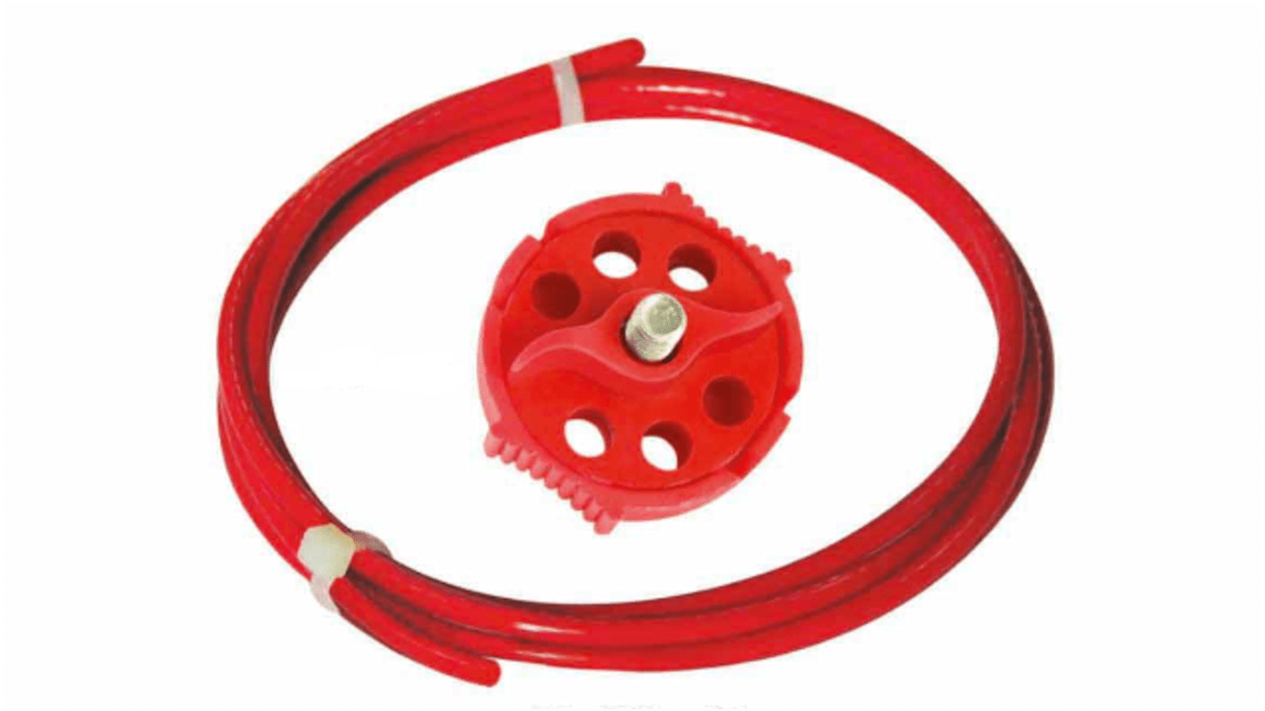 RS PRO Red 6-Lock Polypropylene, Stainless Steel Economy Multipurpose ...