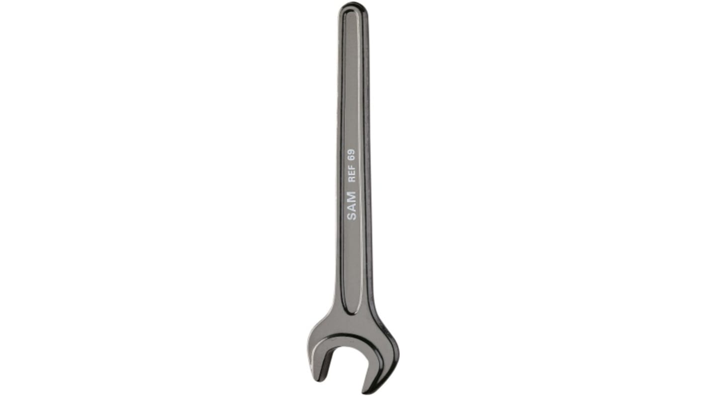 69-65 | SAM Single Ended Open Spanner, 65mm, Metric, 507 mm Overall, No ...