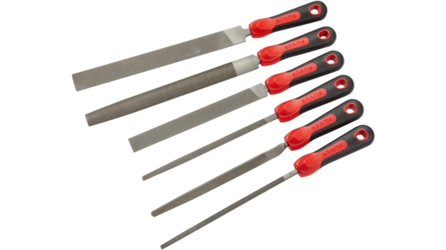 LPJ-6 | SAM, Bastard Engineers File Set With Soft-Grip Handle | RS