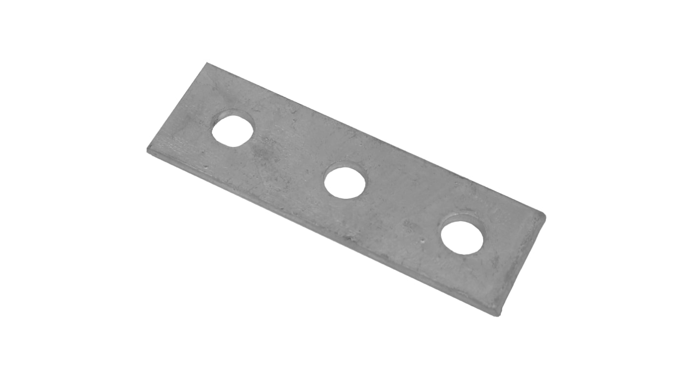 Stainless Steel Rectangular Bracket 3 Hole, 40 x 126mm | RS
