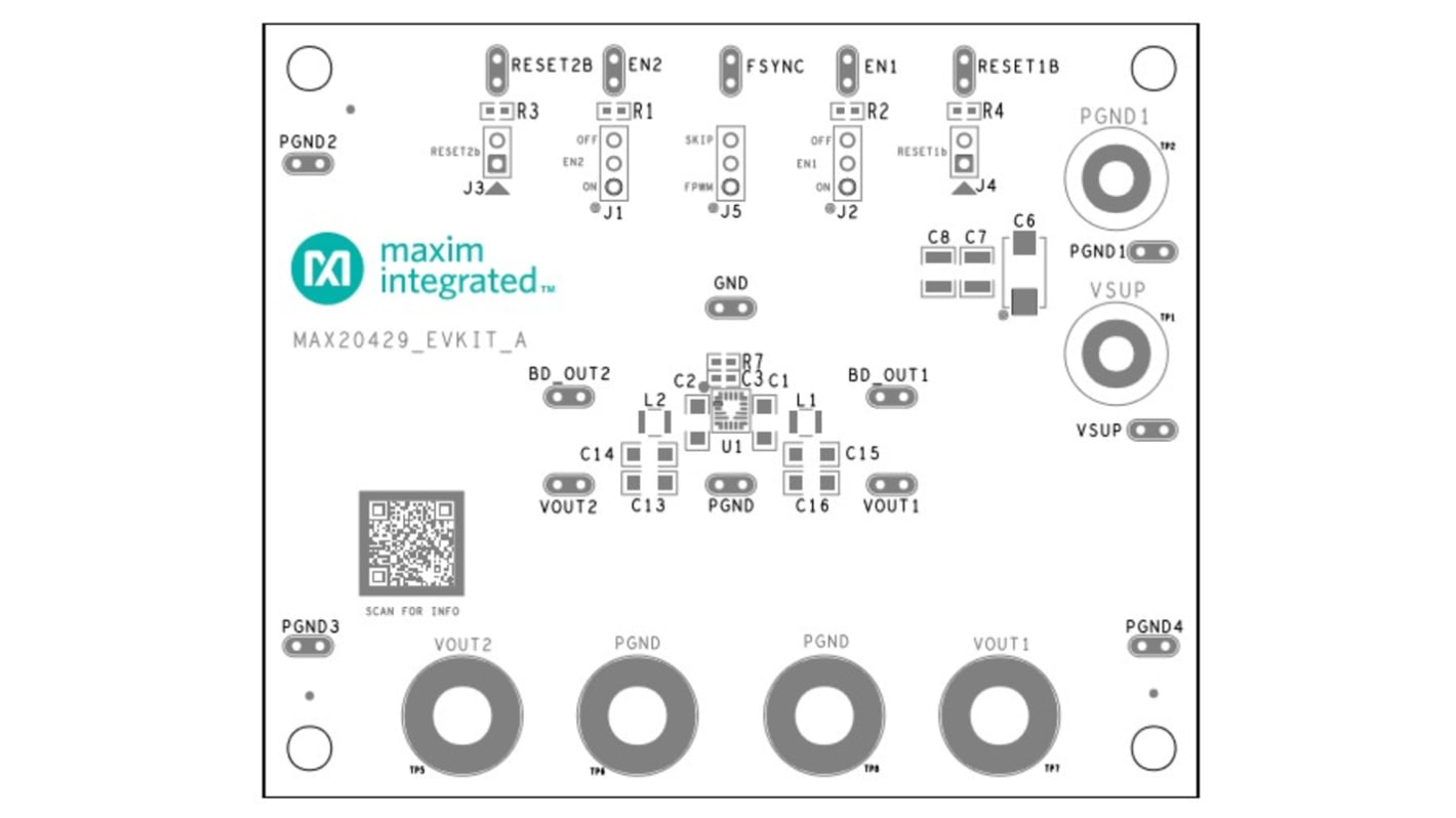 MAX20429EVKIT# | Maxim Integrated MAX20429 Evaluation Kit Buck ...
