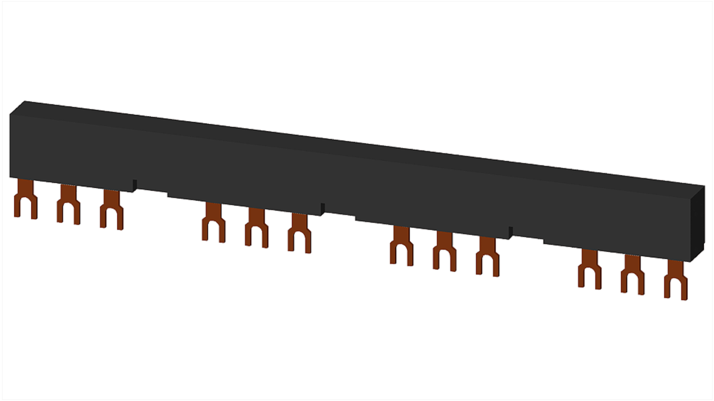 3RV1915-3CB | Siemens 3 Phase Busbar, 63mm Pitch | RS