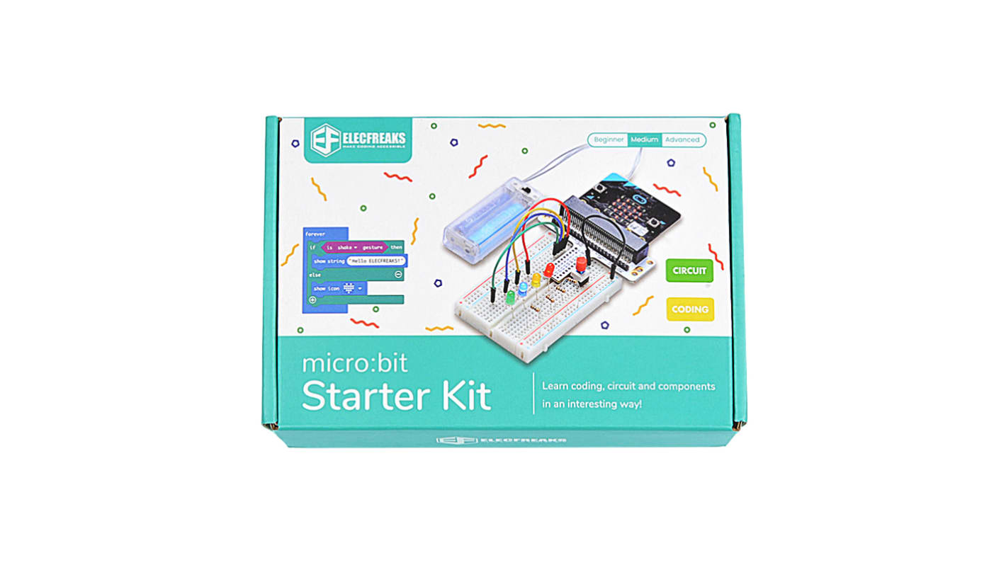 EF08180 | Elecfreaks Micro:bit Starter Kit | RS