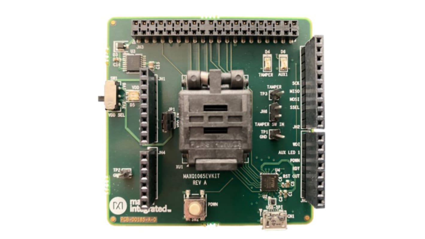 MAXQ1065EVKIT# | Maxim Integrated MAXQ1065 Evaluation Kit Evaluation ...
