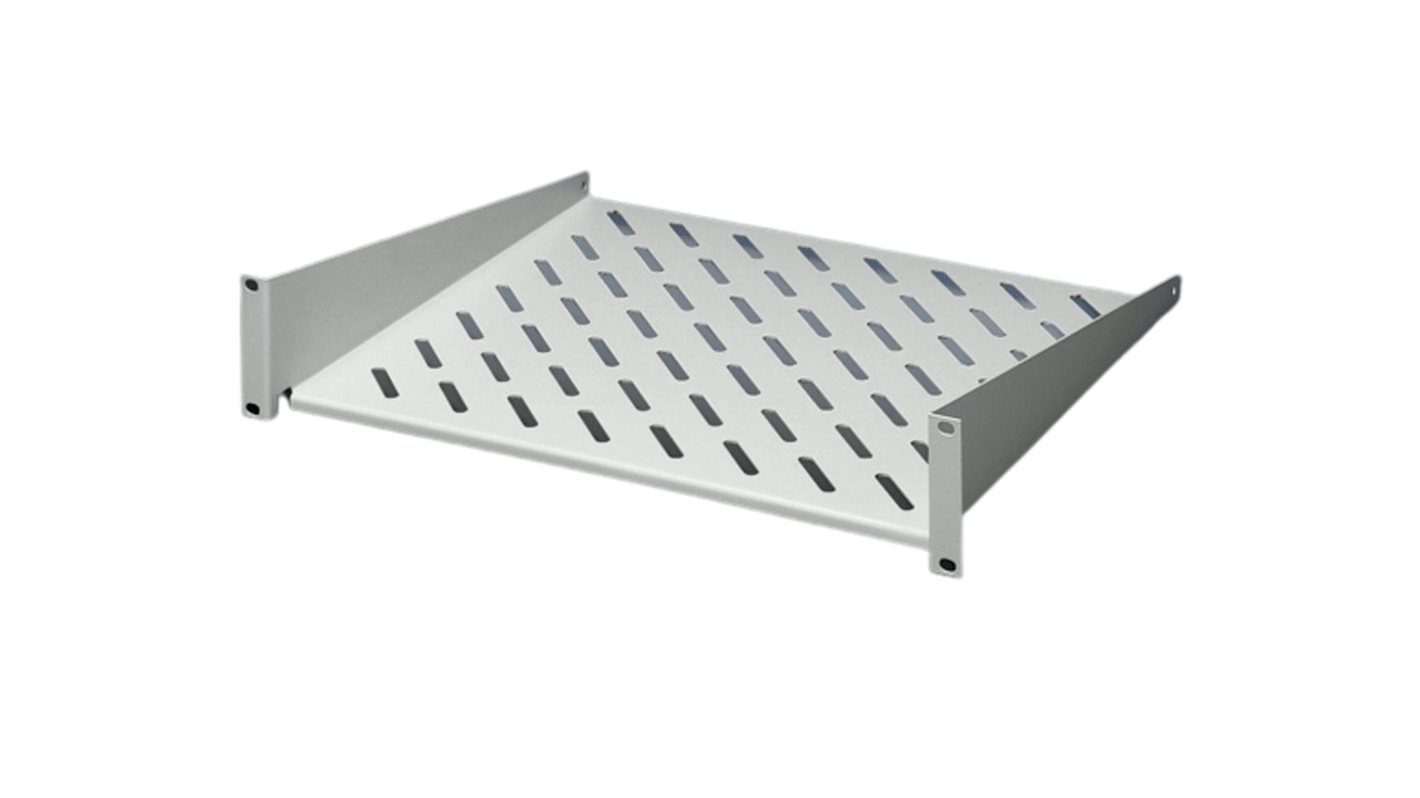 7119250 | Rittal Black Shelf, 2U, 25kg Load, 482.6mm x 250mm | RS