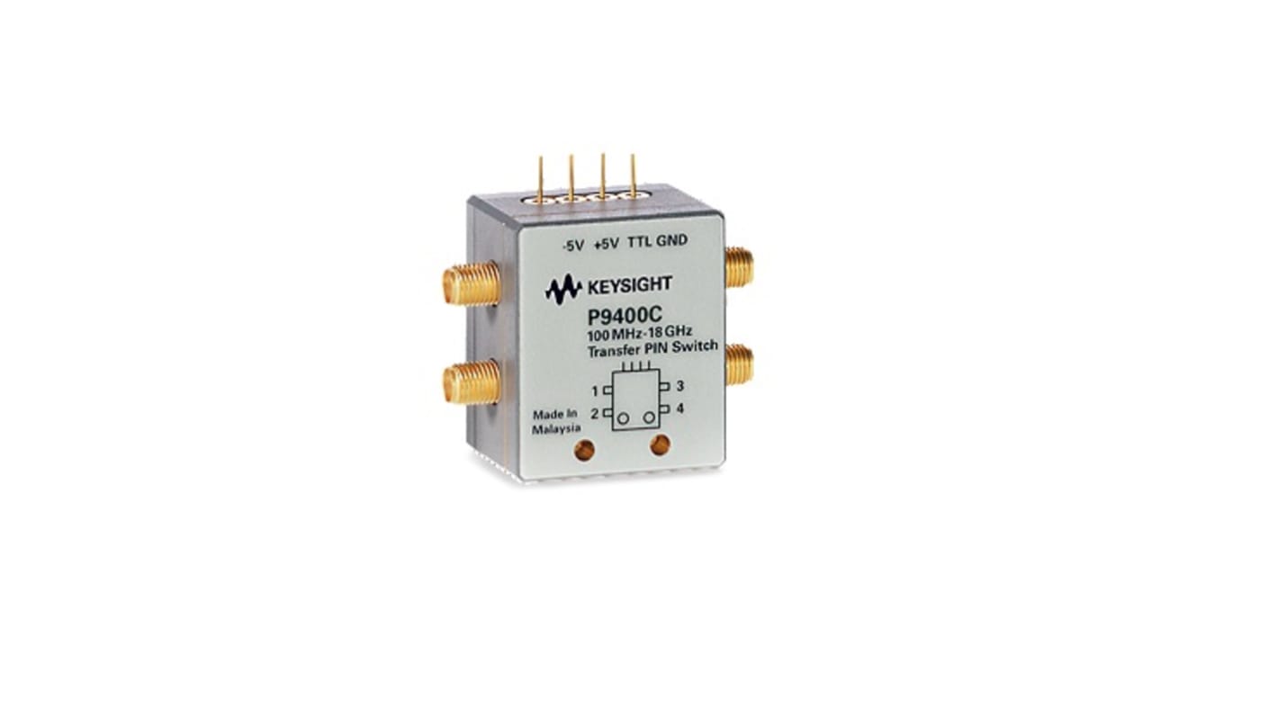 P9400C | Keysight Technologies RF Switch, SPDT, 18GHz Max, >80.0dB ...