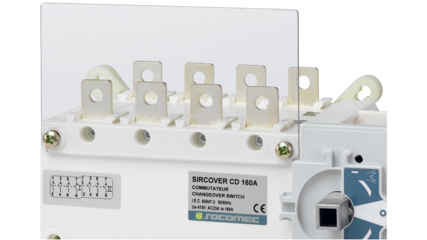 15094080 | Socomec Switch Disconnector Terminal Shroud, 1509 Series | RS