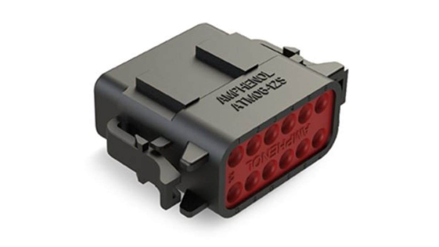 ATM06-12SB | Amphenol Industrial, ATM Cable connector Socket 12 Way ...