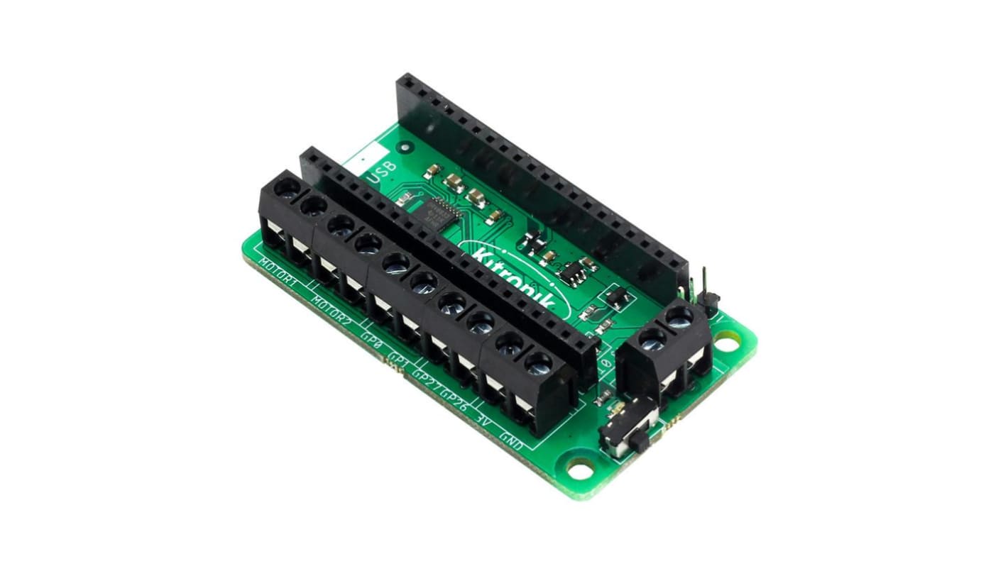 5331 | Kitronik Kitronik Motor Driver Board for Raspberry Pi Pico | RS